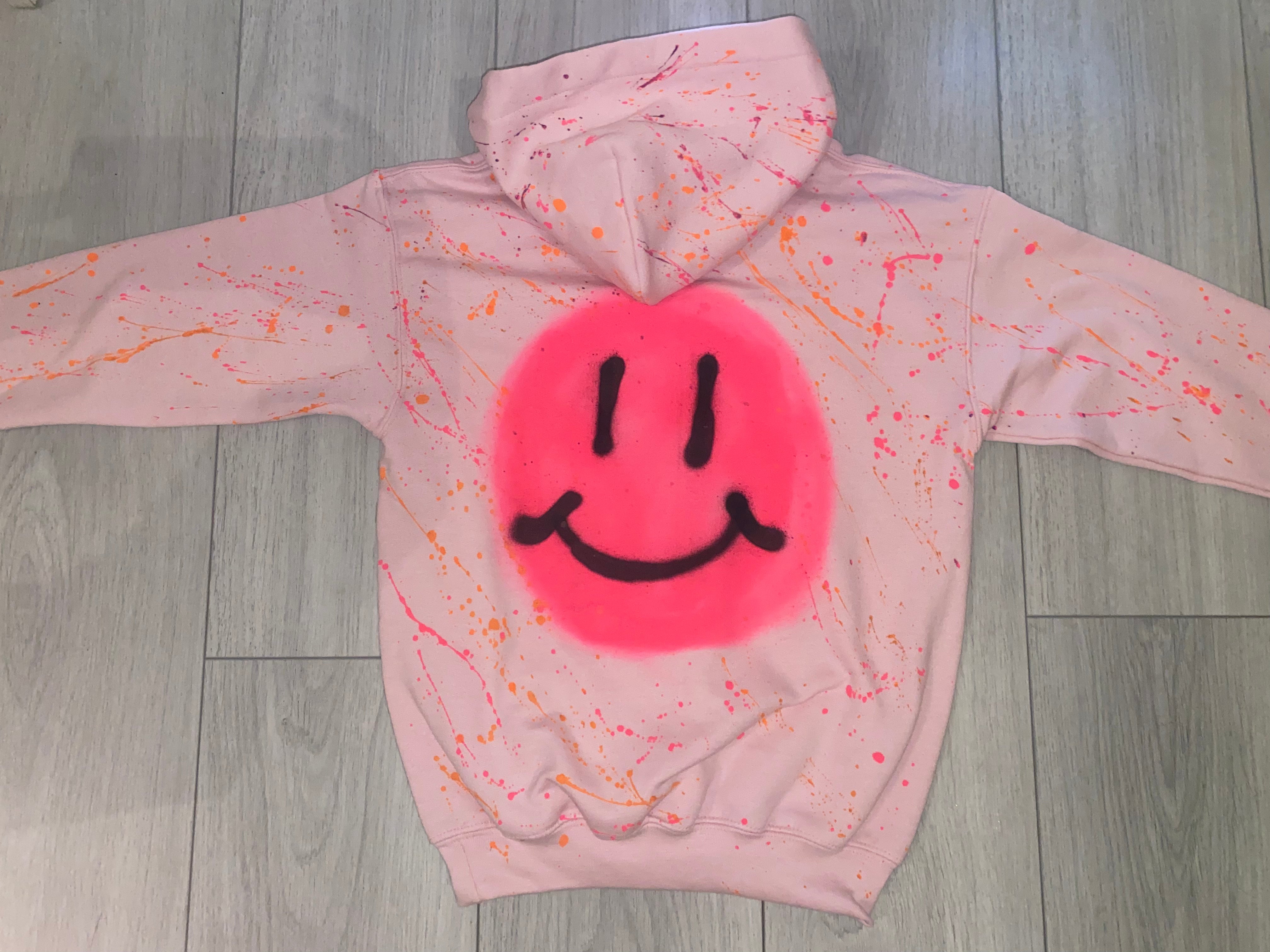 Smile face hoodie😊 – littlefootprintss
